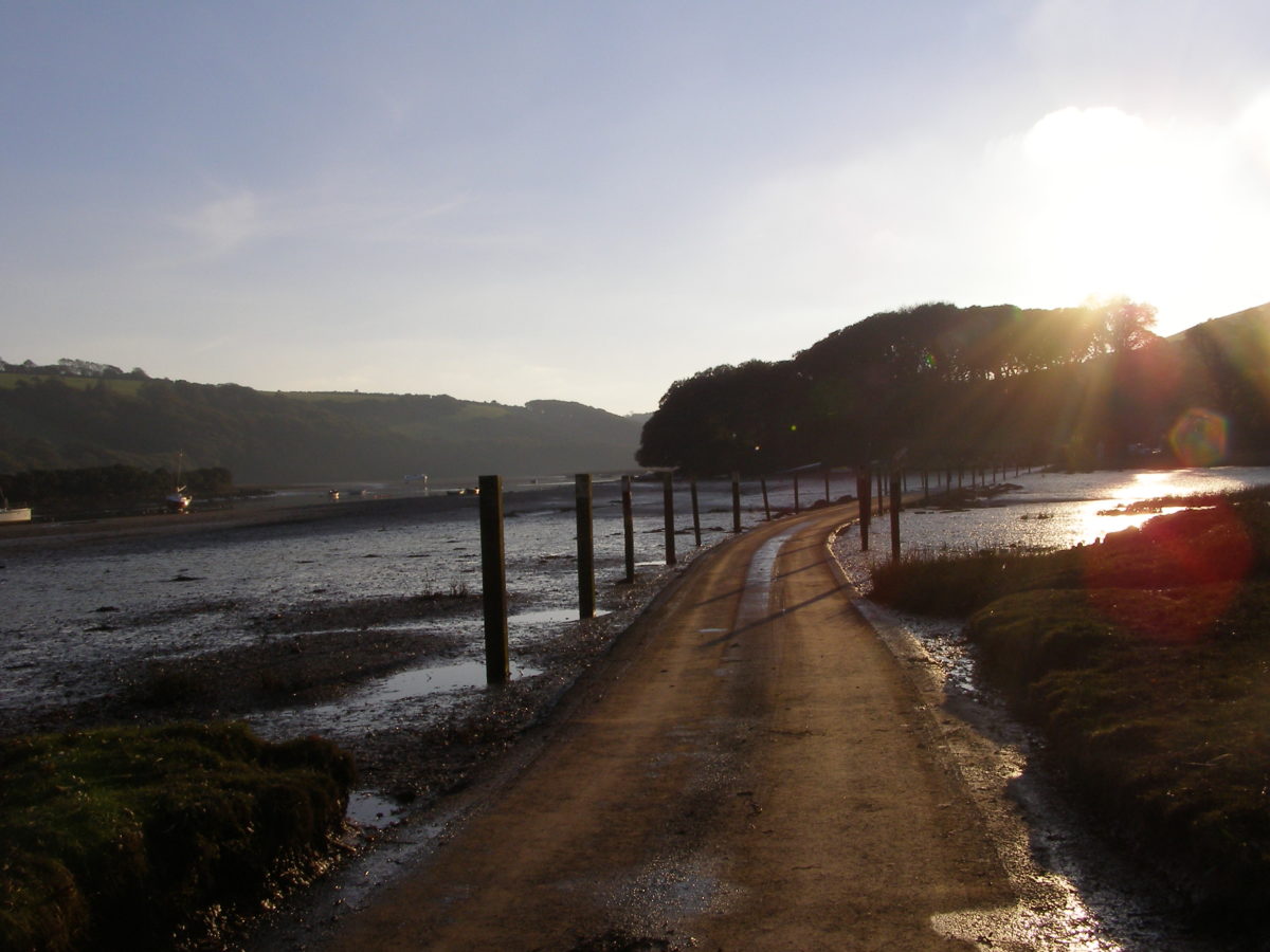 Tidal Road Walk - Avon Estuary - South Devon National Landscape